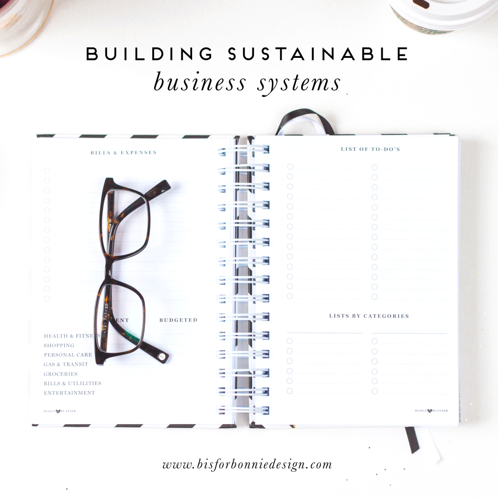 Building Sustainable Business Systems - b is for bonnie design | brand ...