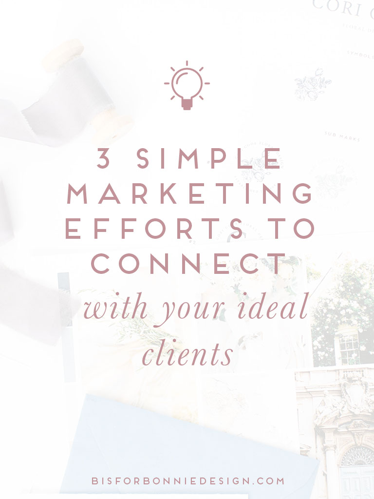 How to Generate More Inquiries in 3 Steps - b is for bonnie design ...