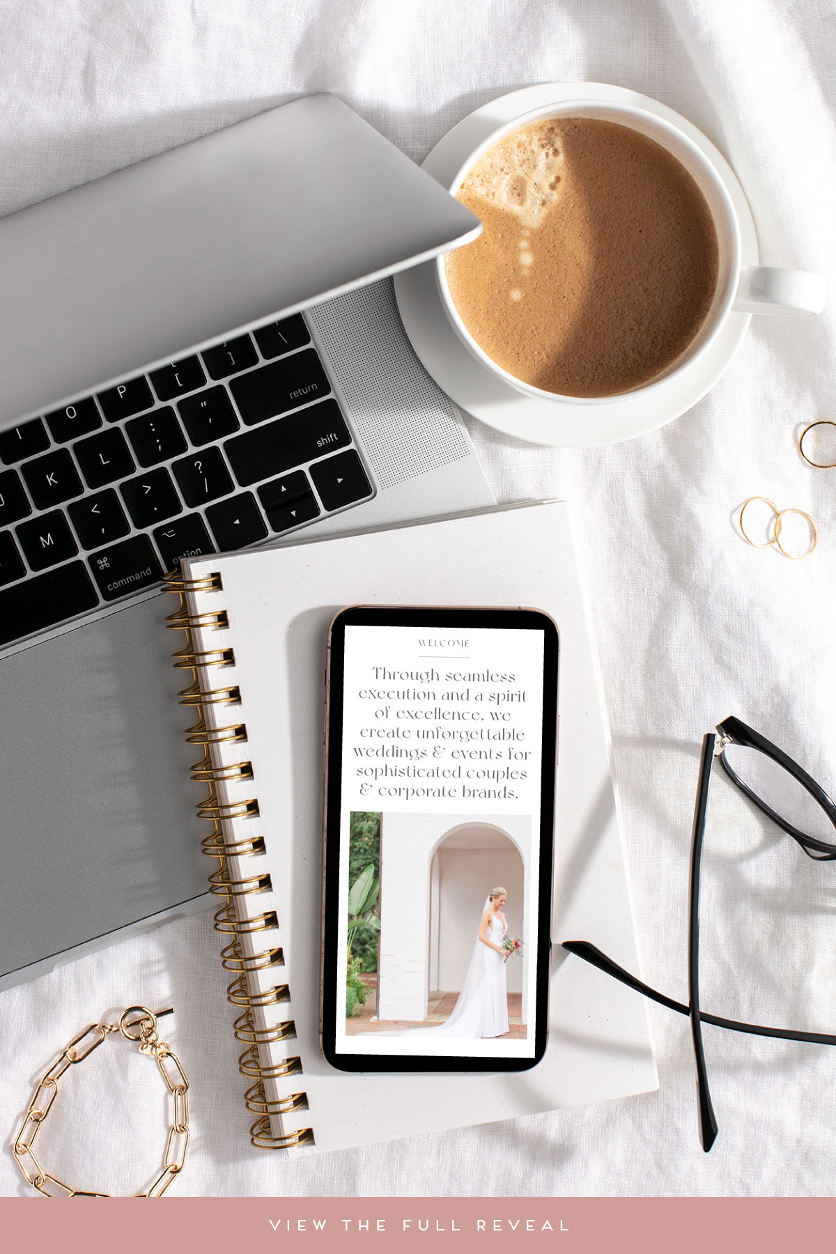 Custom Brand + Showit Website Reveal | Vision Events - b is for bonnie ...